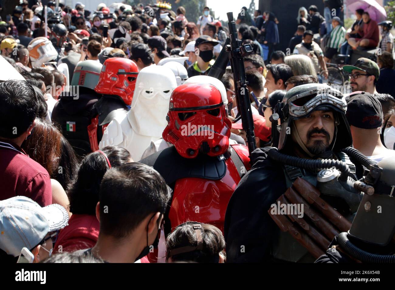 Non Exclusive: October 13, 2022, Mexico City, Mexico: Darth Vader ...