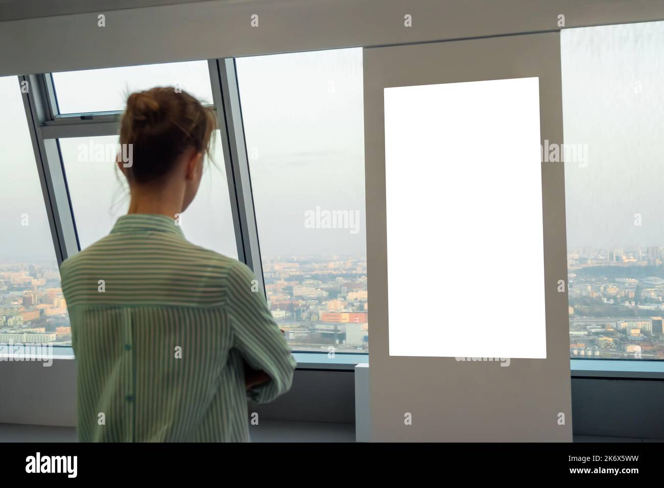 Digital exhibition vertical display hi-res stock photography and images ...