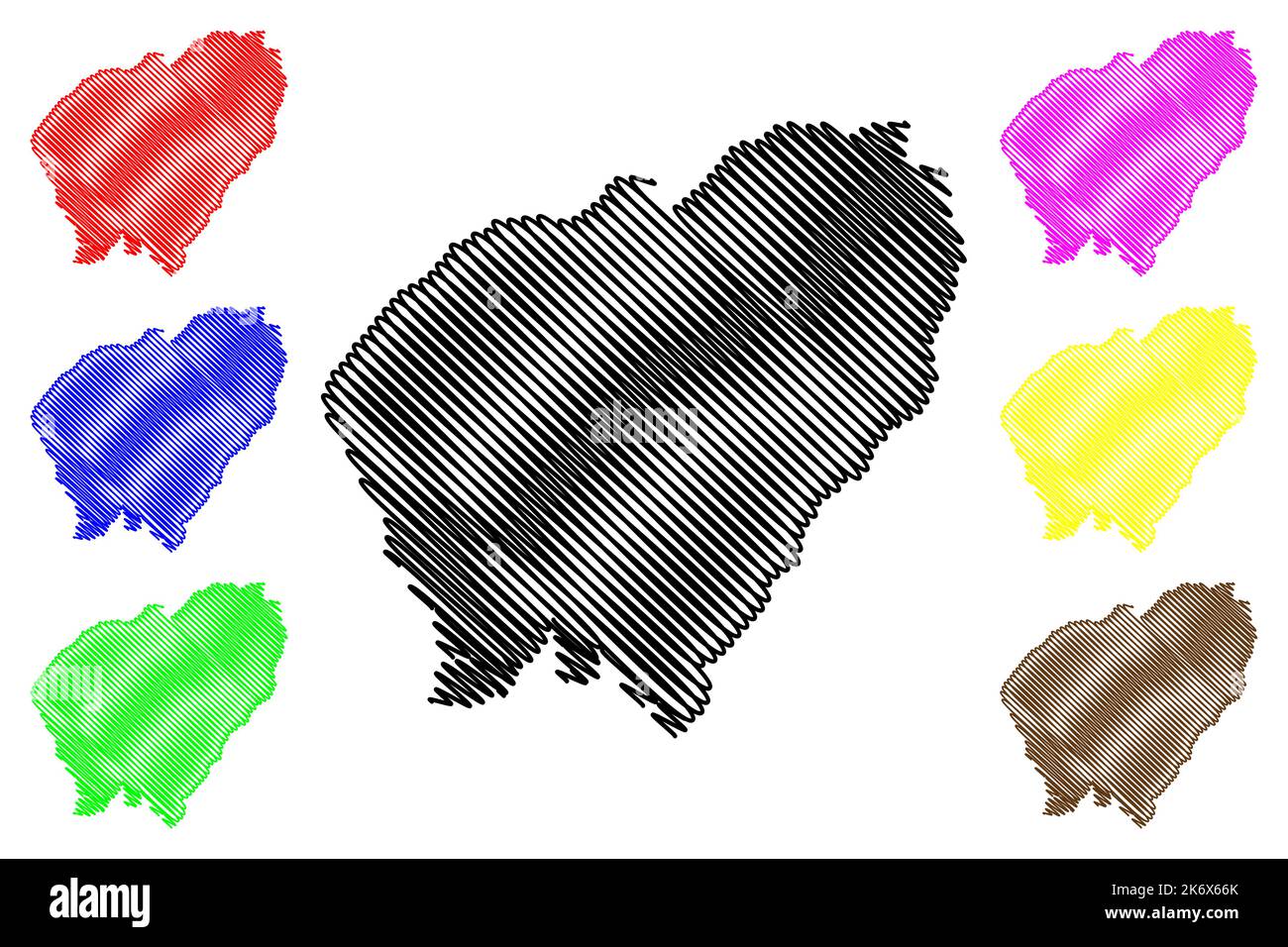 Calf of Man island (United Kingdom of Great Britain and Northern ...