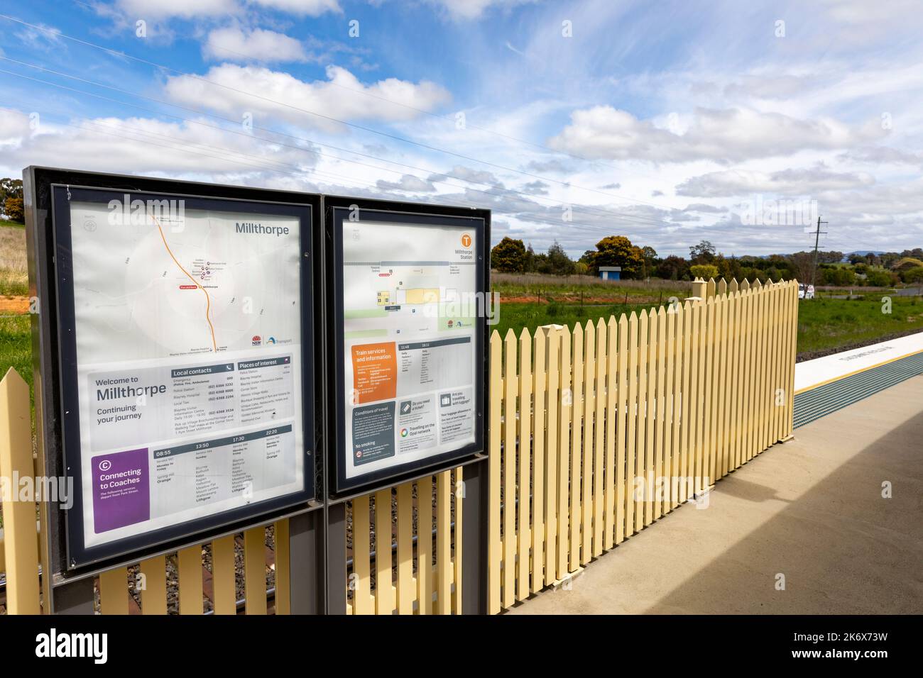 Millthorpe historic village town in New South Wales,Australia Stock ...