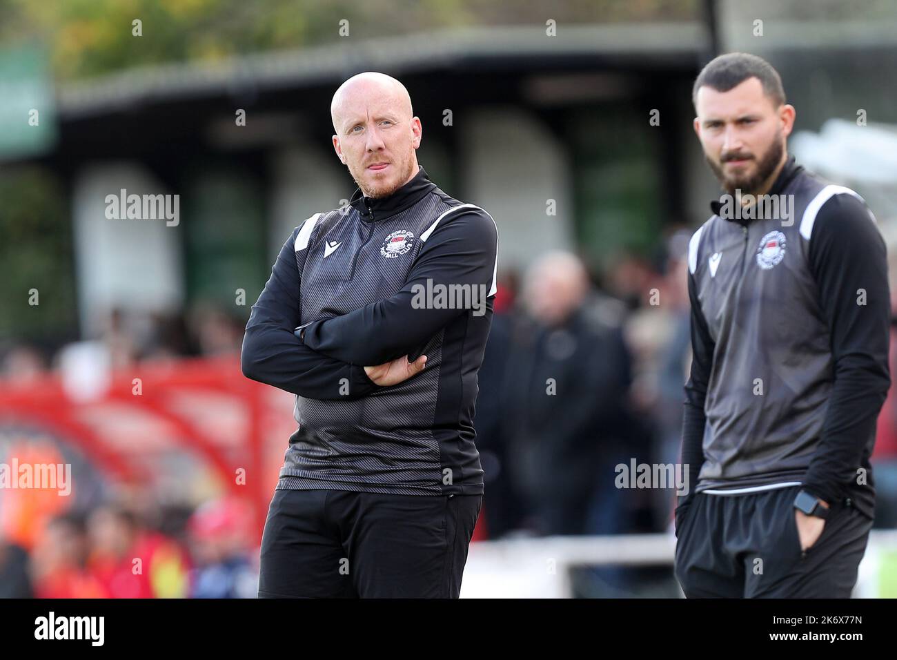 Oxford City manager Ross Jenkins during Hornchurch vs Oxford City ...