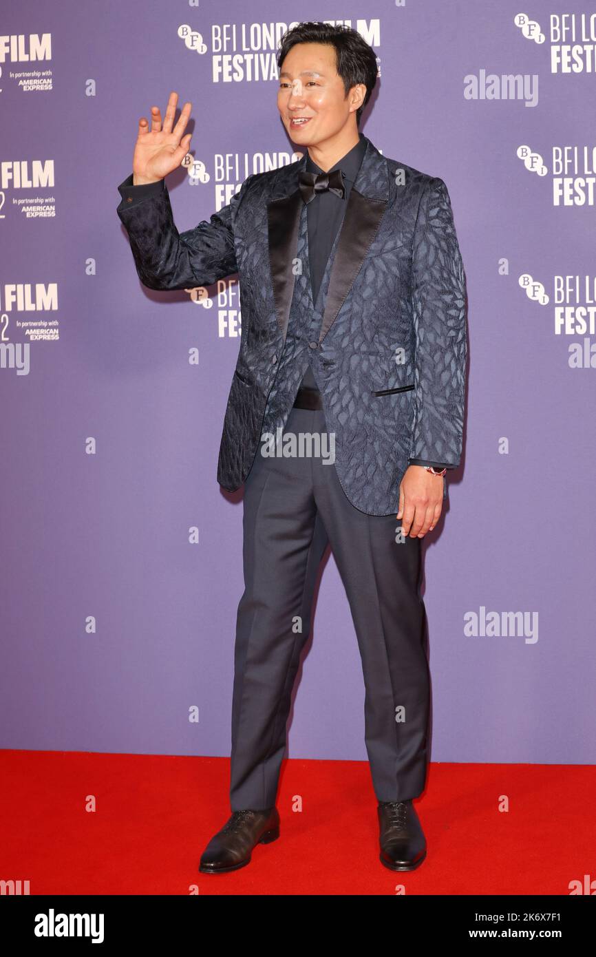 Park Hae-il attends "Decision to Leave" film premiere at the 2022 BFI ...