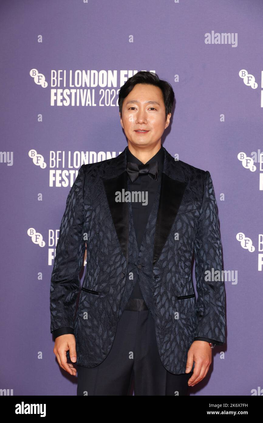 Park Hae-il attends "Decision to Leave" film premiere at the 2022 BFI ...