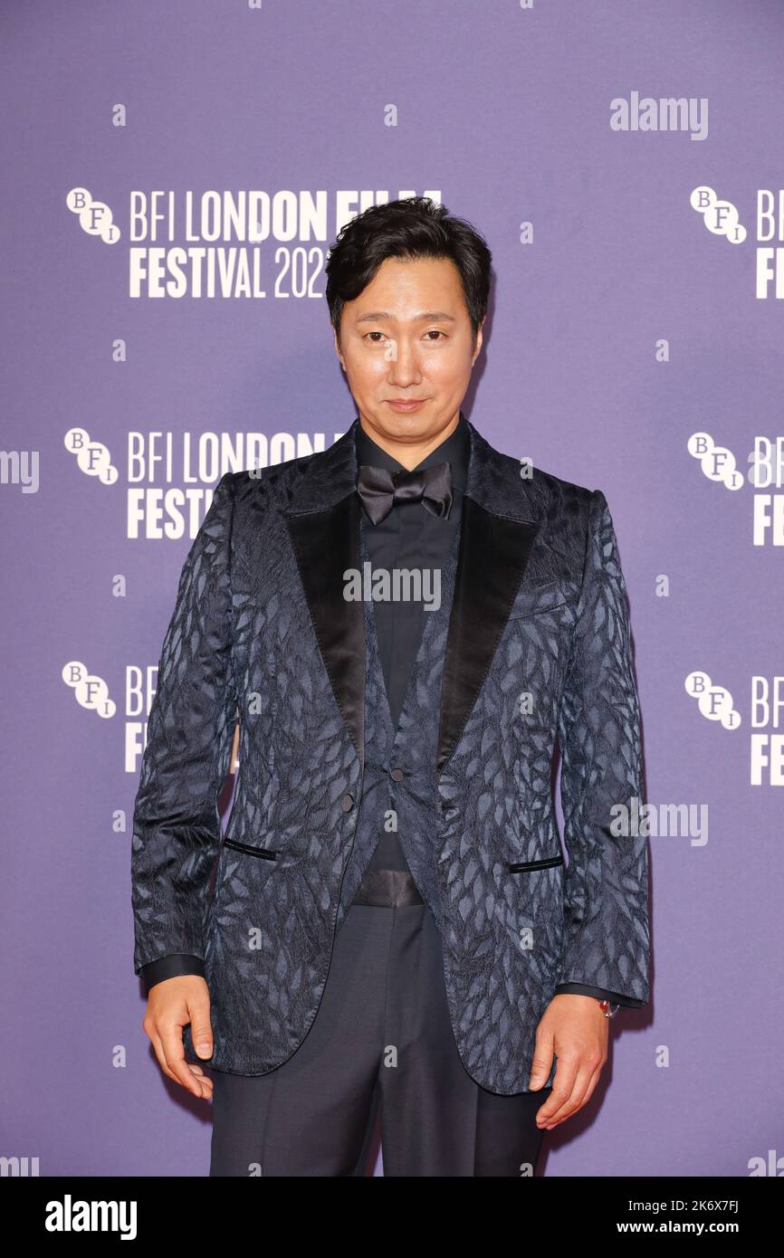 Park Hae-il attends "Decision to Leave" film premiere at the 2022 BFI ...