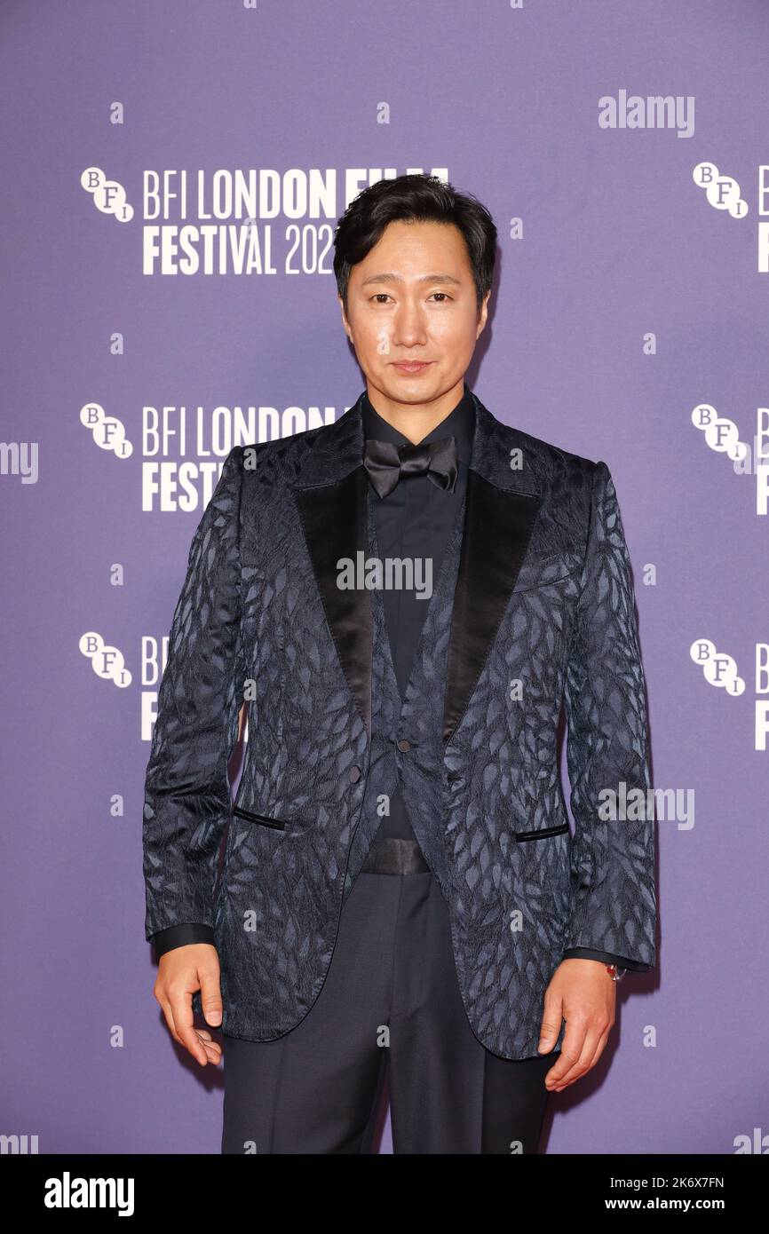 Park Hae-il attends "Decision to Leave" film premiere at the 2022 BFI ...