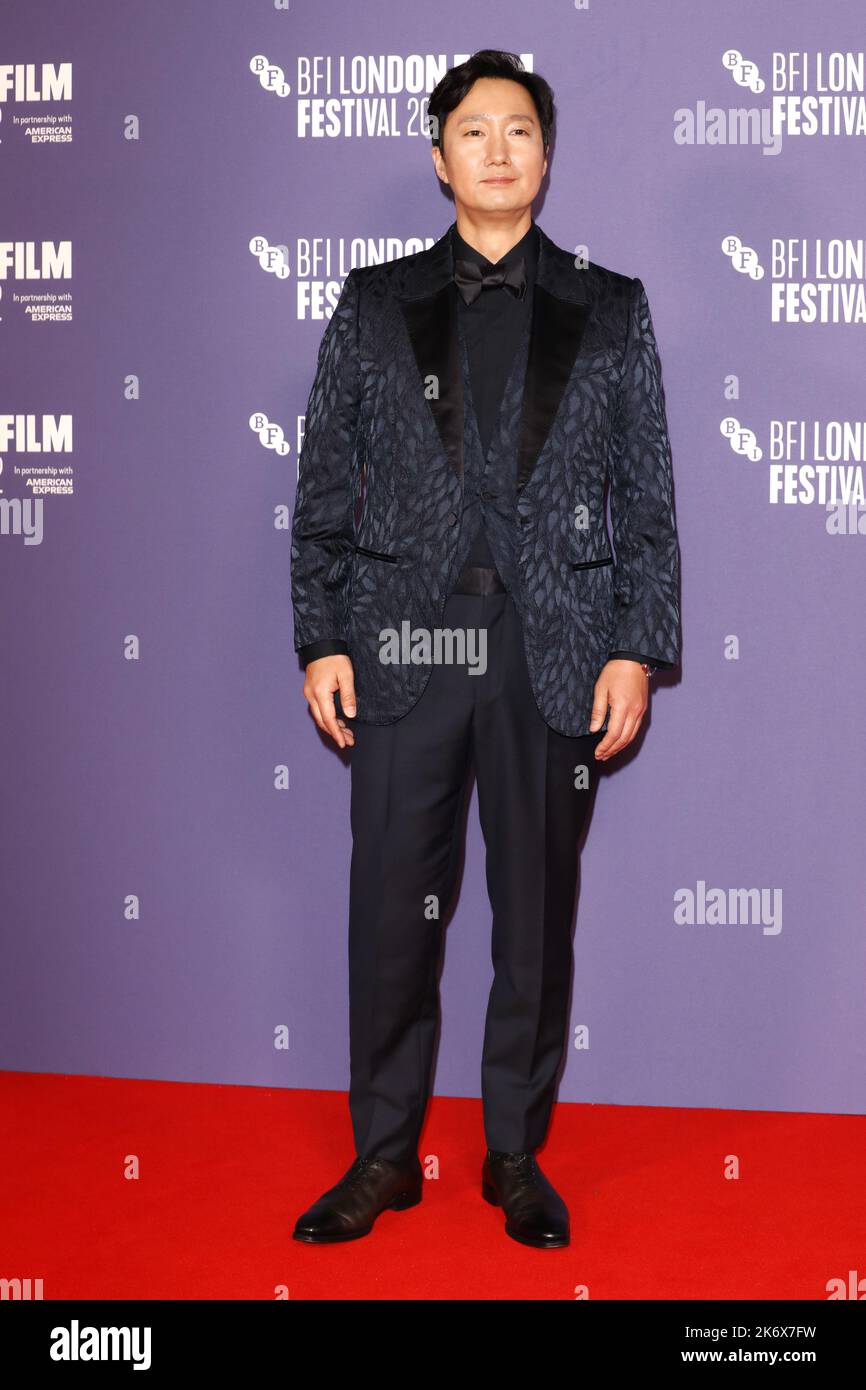 Park Hae-il attends "Decision to Leave" film premiere at the 2022 BFI ...