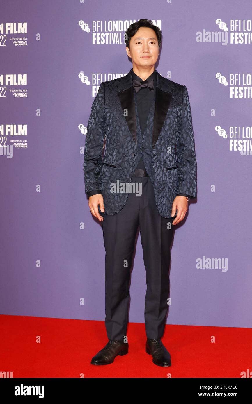 Park Hae-il attends "Decision to Leave" film premiere at the 2022 BFI ...