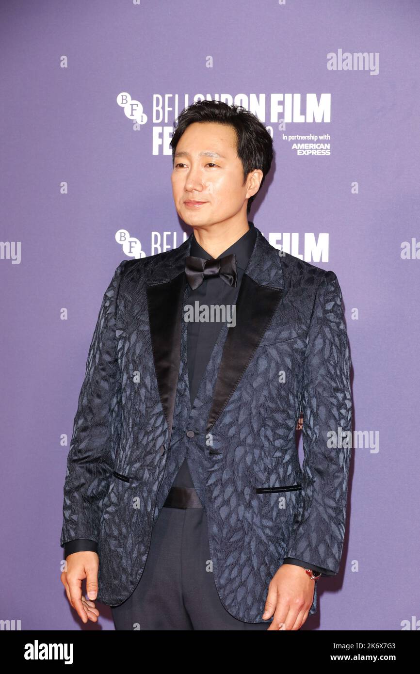 Park Hae-il attends "Decision to Leave" film premiere at the 2022 BFI ...