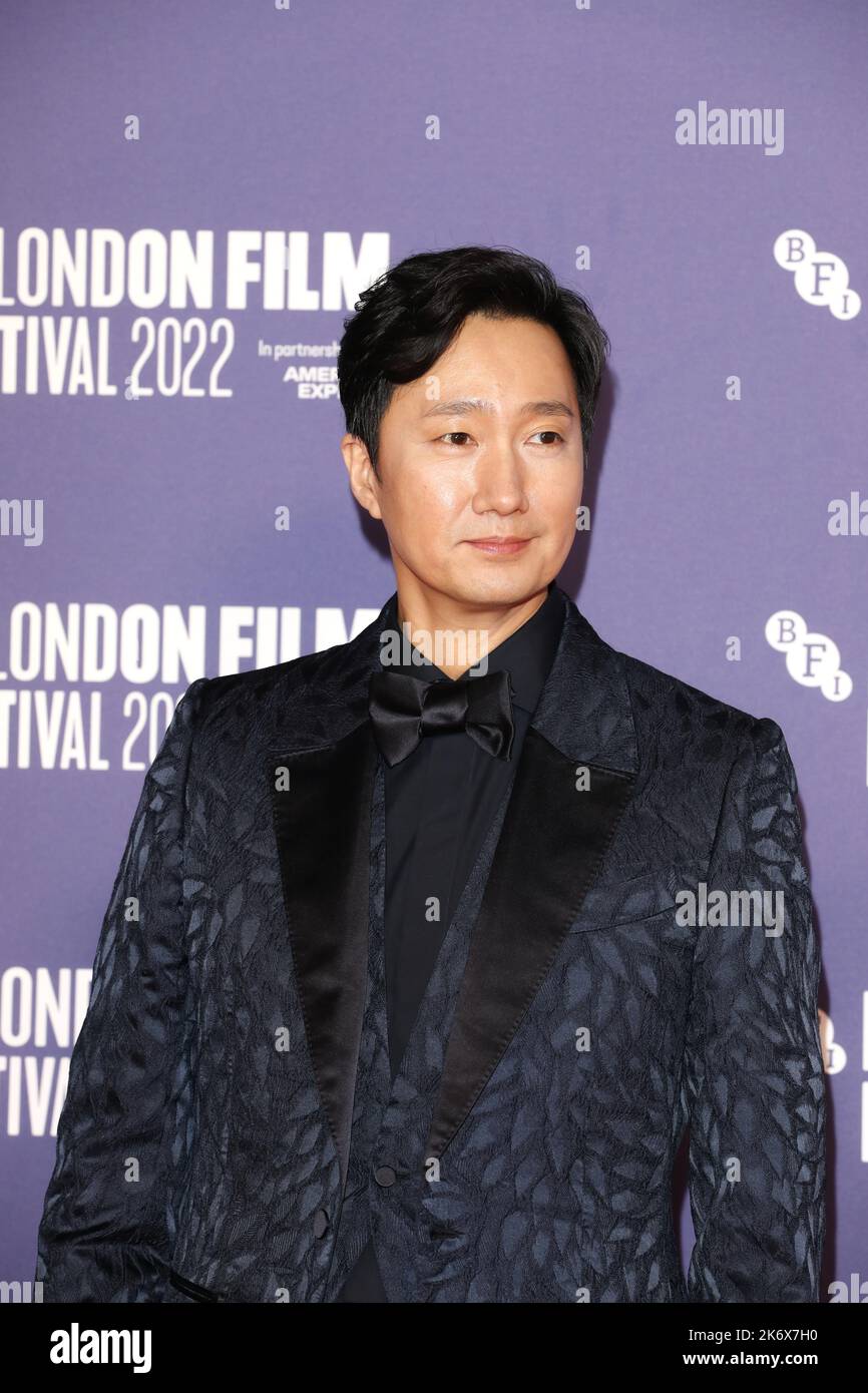 Park Hae-il attends "Decision to Leave" film premiere at the 2022 BFI ...