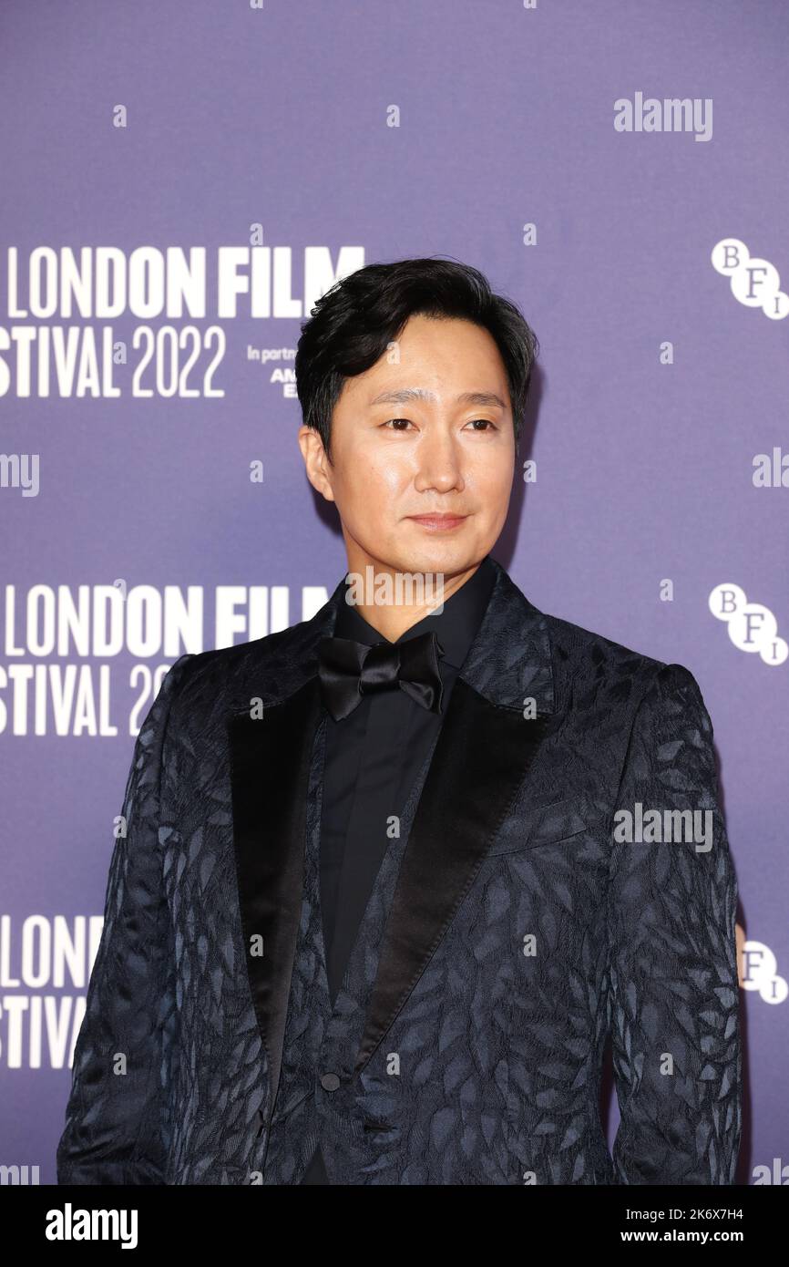 Park Hae-il attends "Decision to Leave" film premiere at the 2022 BFI ...