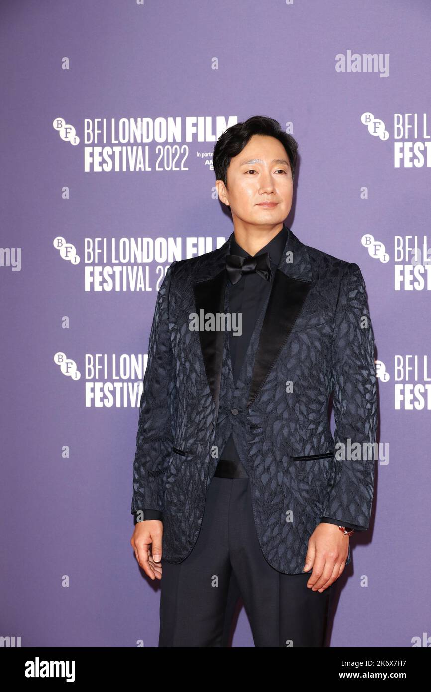 Park Hae-il attends "Decision to Leave" film premiere at the 2022 BFI ...