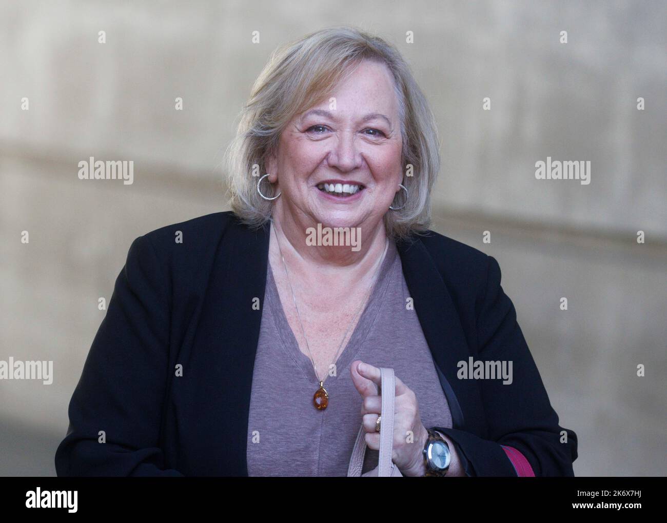 London, UK. 16th Oct, 2022. Christina McAnea, General Secretary of ...
