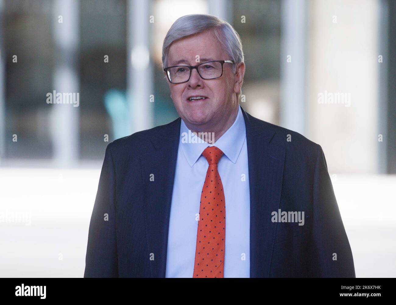 London, UK. 16th Oct, 2022. John Allan, Chairman of Tesco, at the BBC ...