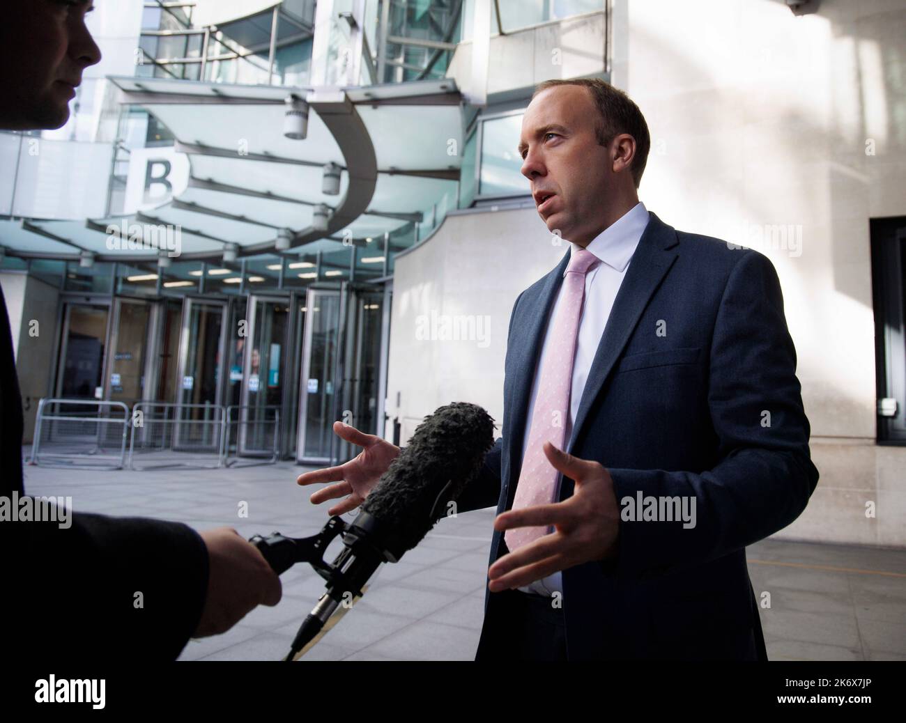 London, UK. 16th Oct, 2022. Former Helath Secretary, Matt Hancock, at ...