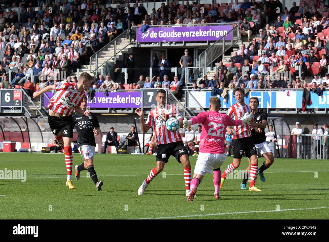 ROTTERDAM - (lr) Tobias Lauritsen of Sparta Rotterdam, Adil Auassar of ...