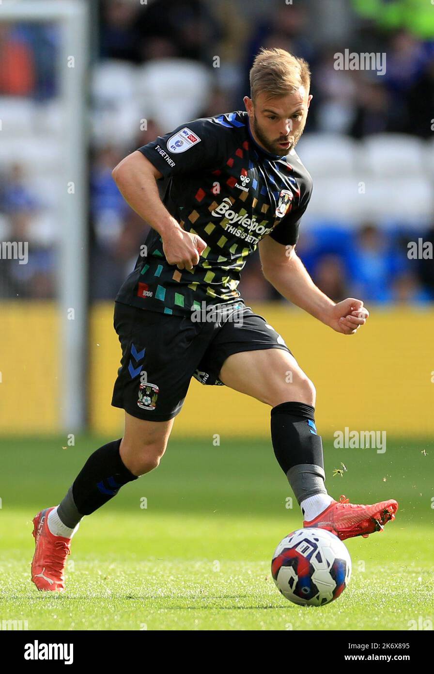 Coventry City's Matthew Godden in action during the Sky Bet ...