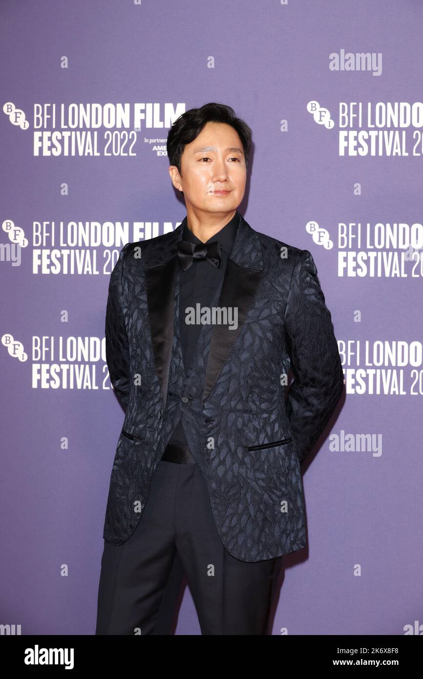 Park Hae-il attends "Decision to Leave" film premiere at the 2022 BFI ...