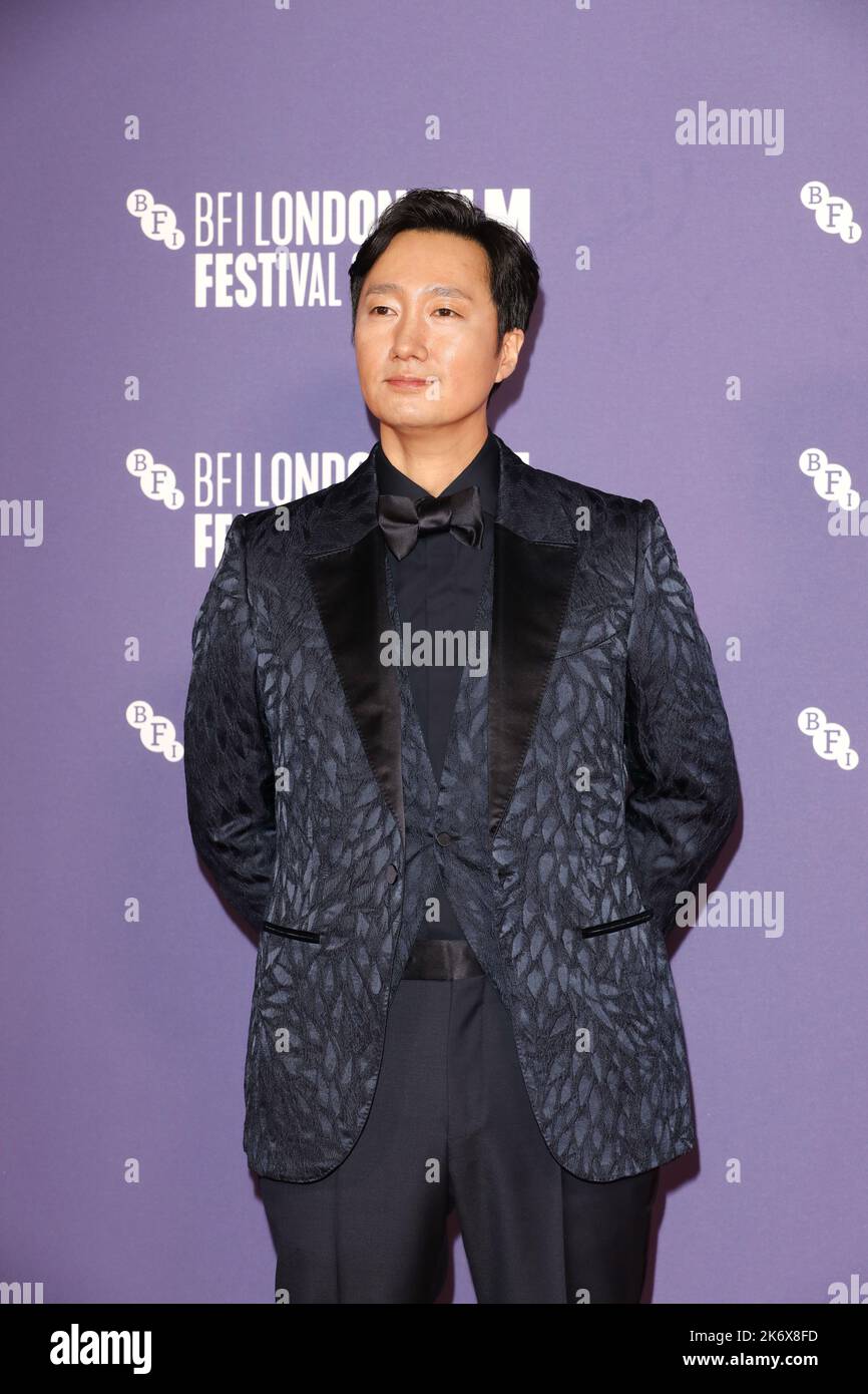 Park Hae-il attends "Decision to Leave" film premiere at the 2022 BFI ...