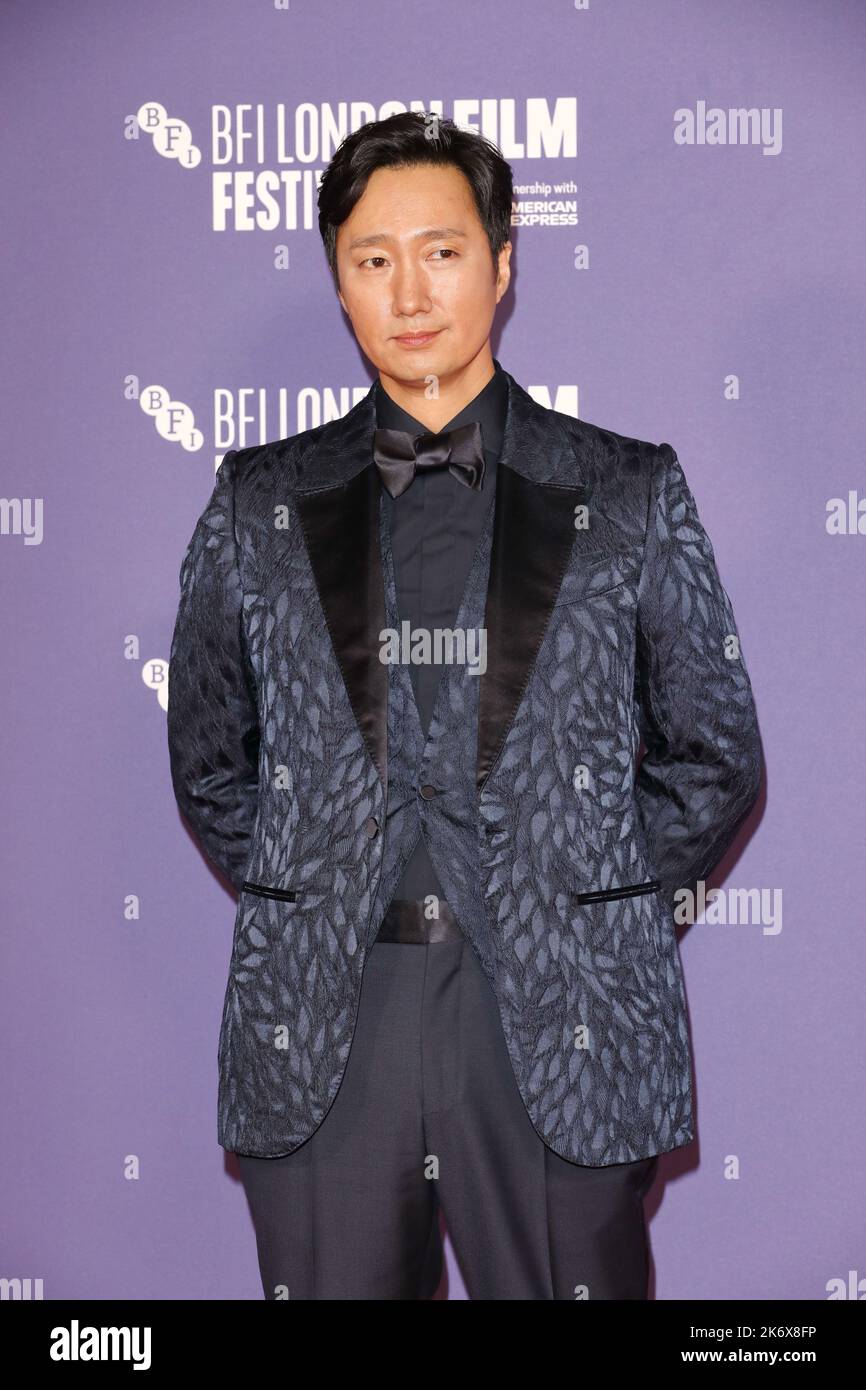 Park Hae-il attends "Decision to Leave" film premiere at the 2022 BFI ...