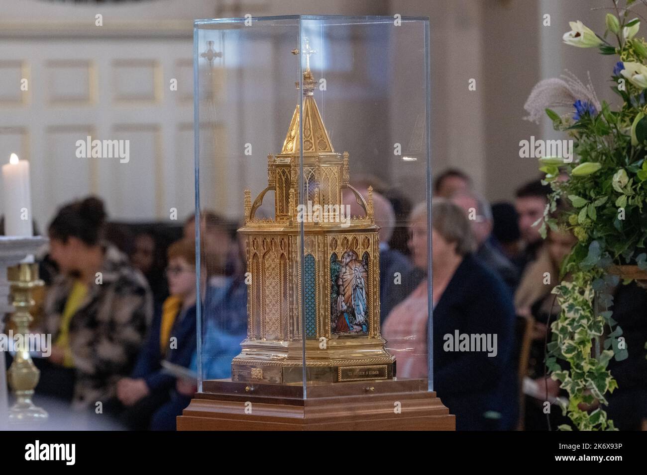 Brentwood Essex 16th Oct 2022 VISIT OF RELICS OF ST BERNADETTE of ...