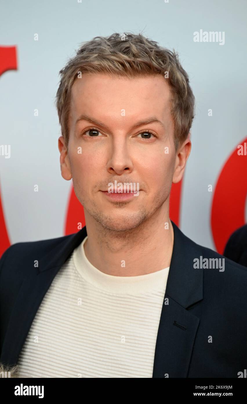 Cologne, Germany. 15th Oct, 2022. Actor and comedian Marcel Mann comes to the premiere of the ...