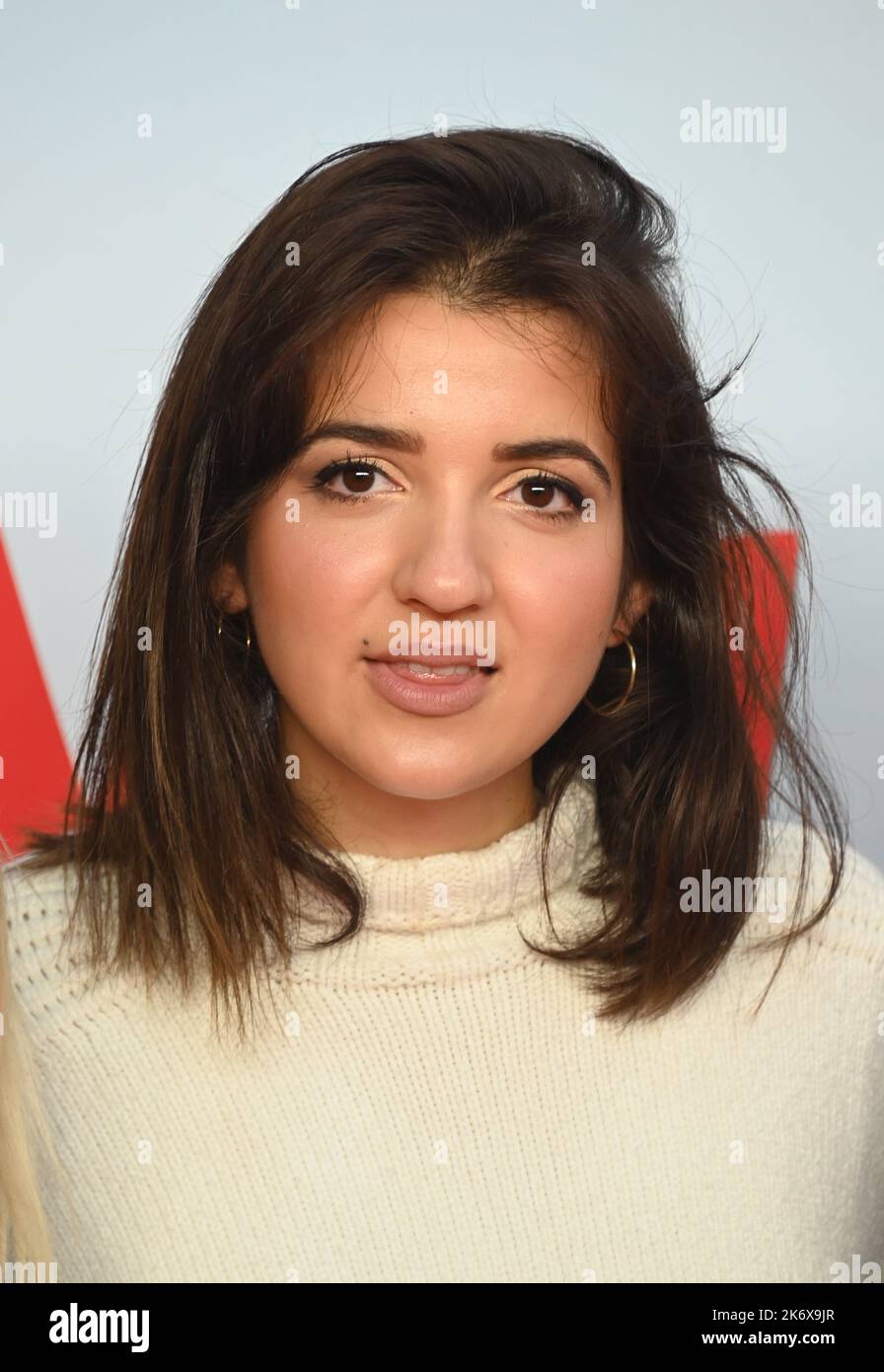 Cologne, Germany. 15th Oct, 2022. The actress Roxana Samadi comes to ...