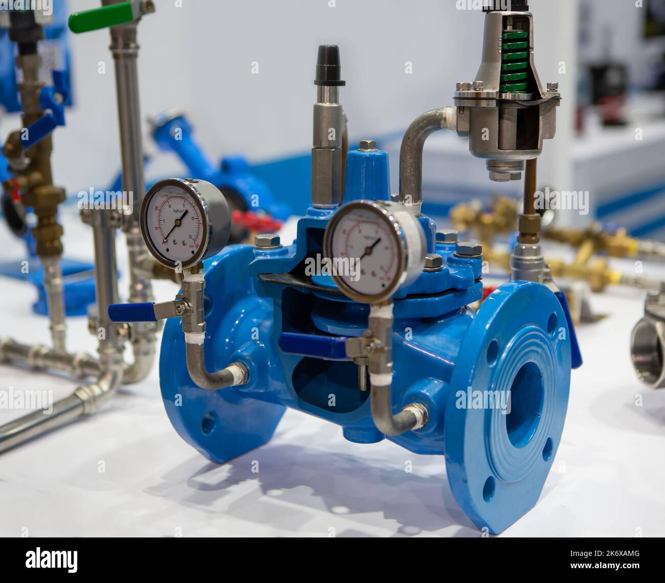 Pressure reducing valve PRV. Pillot controlled hydraulic operated ...