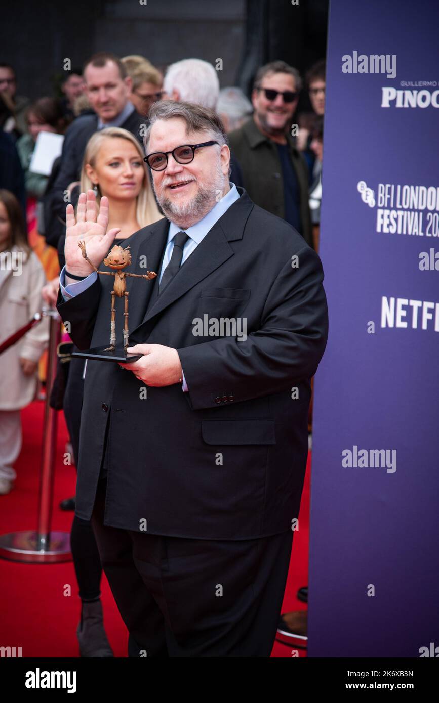 London, UK. 15th Oct, 2022. Director Guillermo del Toro attends the ...
