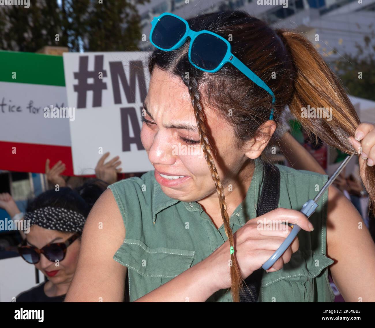 Portland Oregon Usa Oct 15 2022 People Participate In A