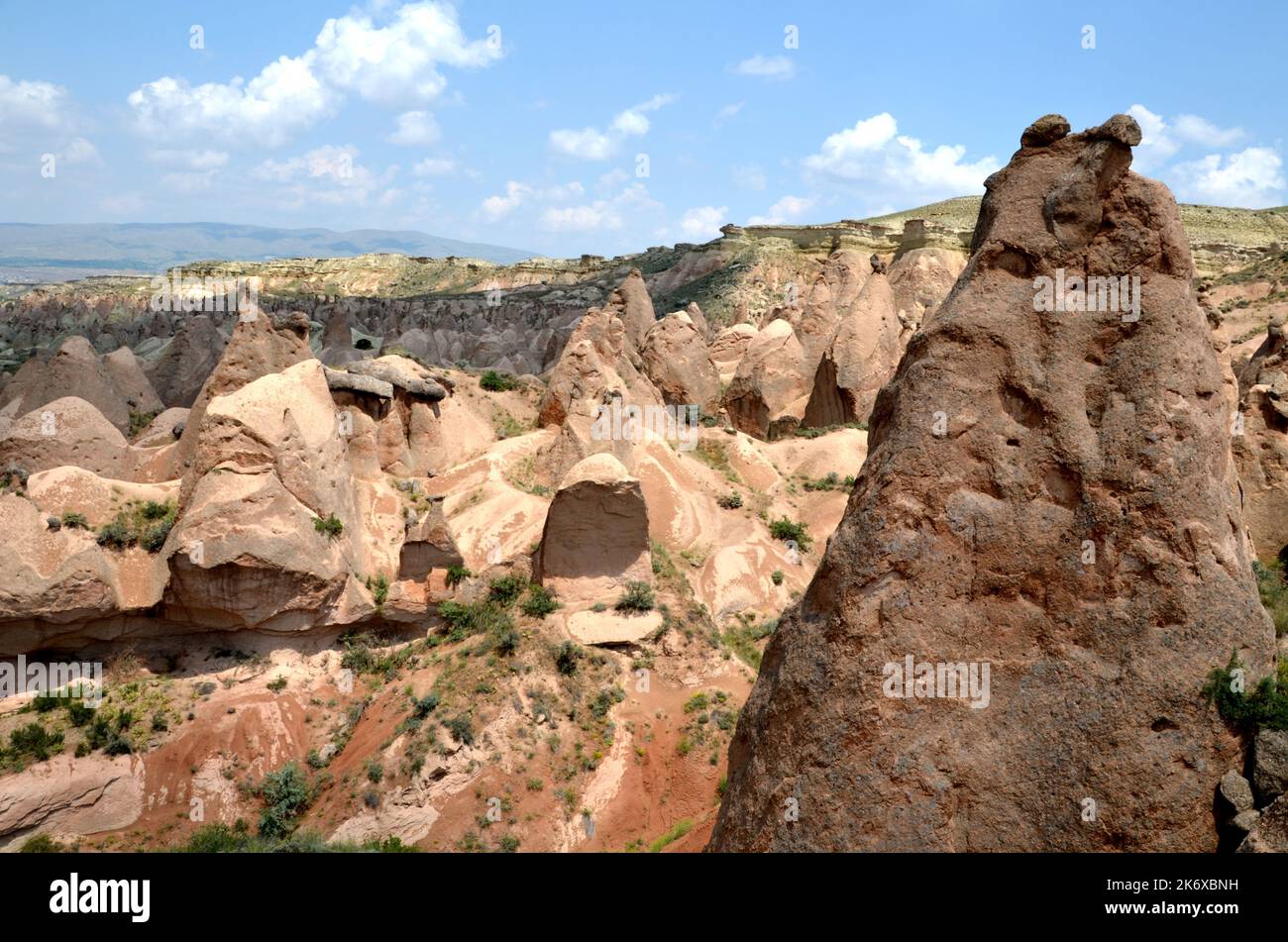 bizarre rock formation in "Devrent valley", Cappadocia turkey Stock ...