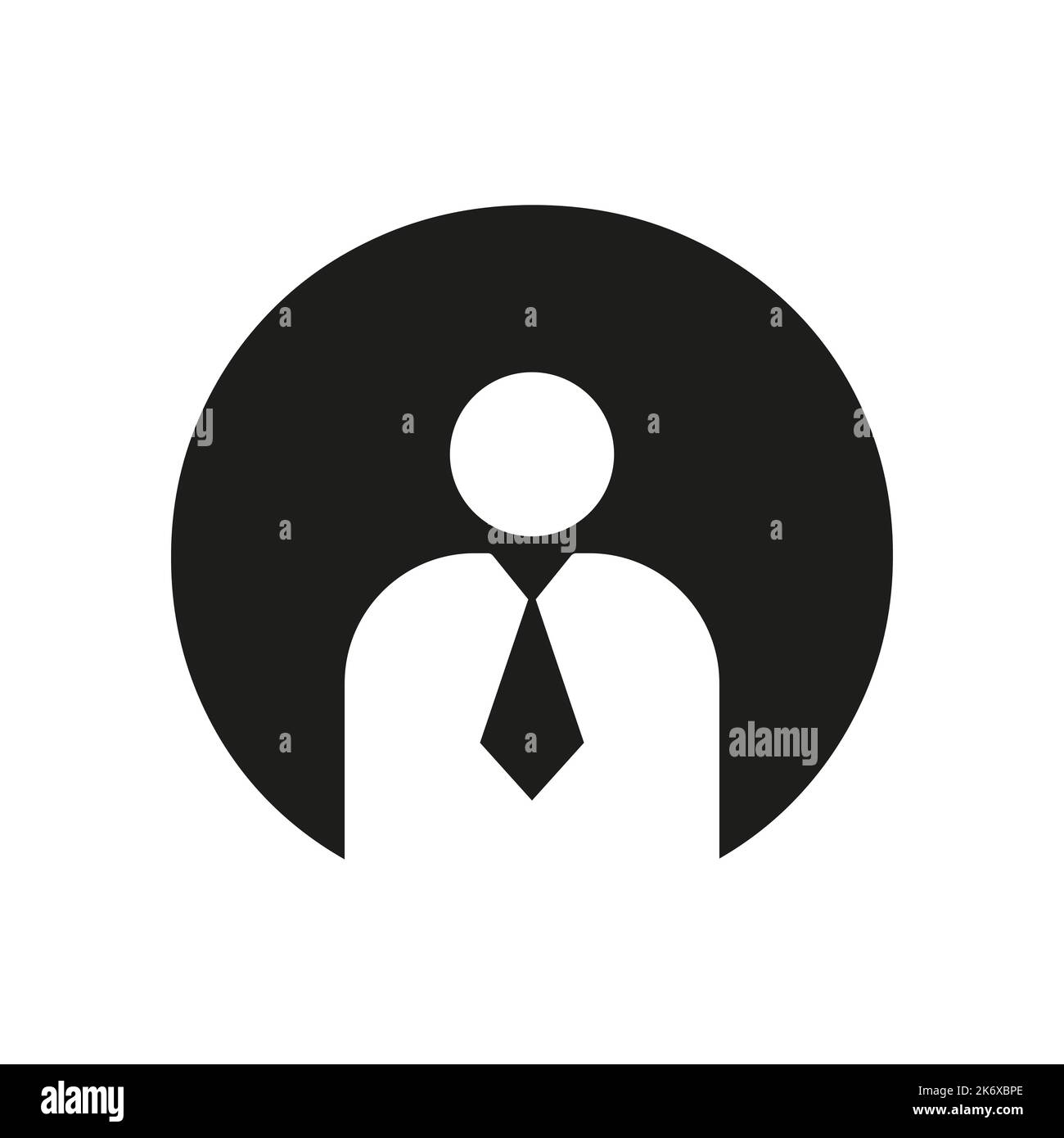 Letter O Business Man Symbol for Insurance, Secure And Success Vector ...
