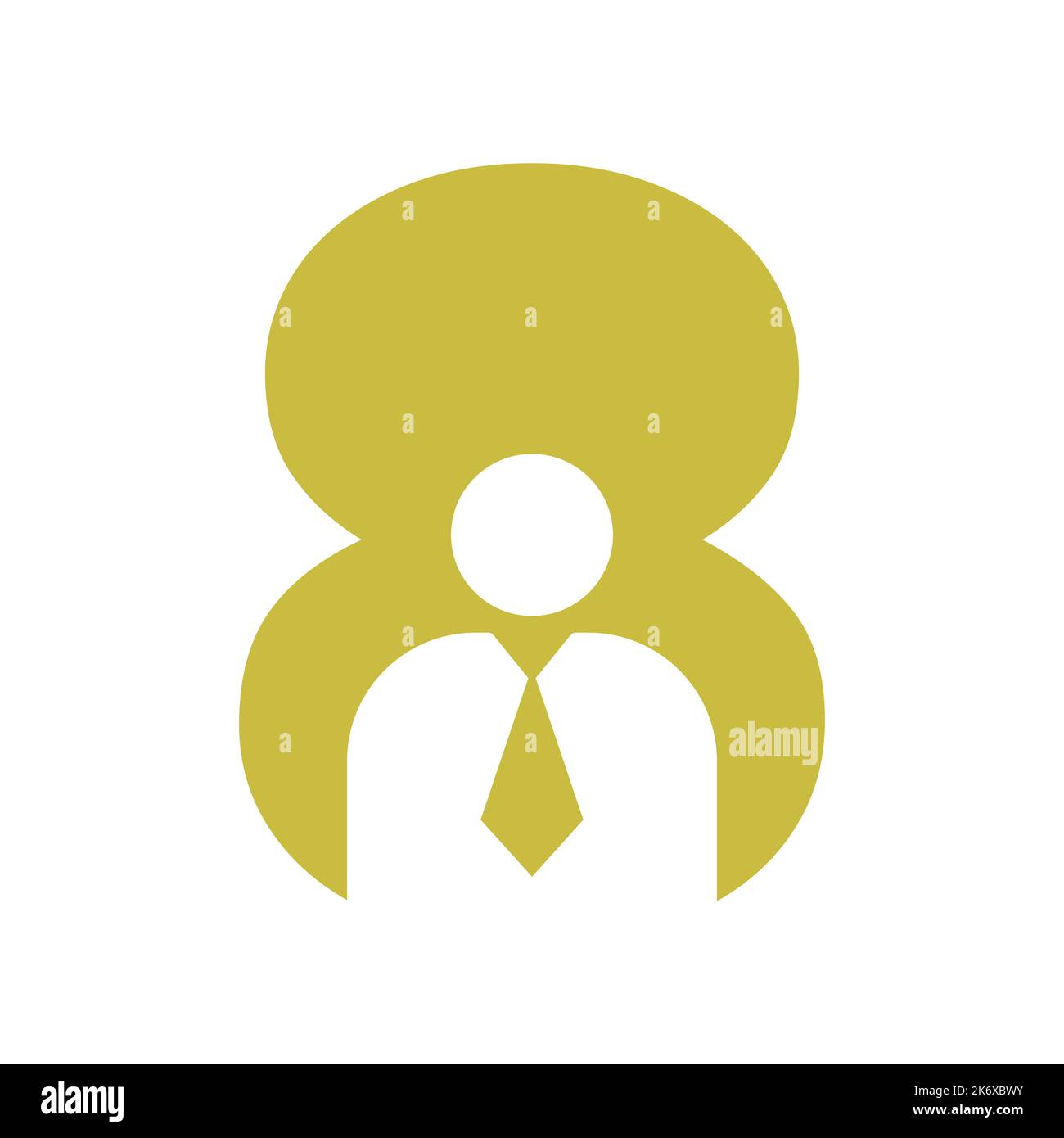 Letter 8 Business Man Symbol for Insurance, Secure And Success Vector ...
