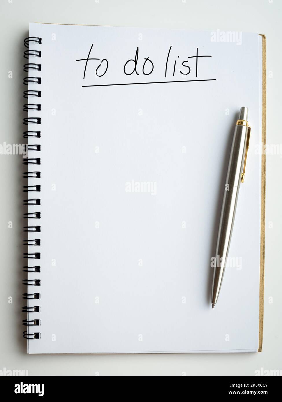To do list concept. "to do list," handwritten text font with underline ...