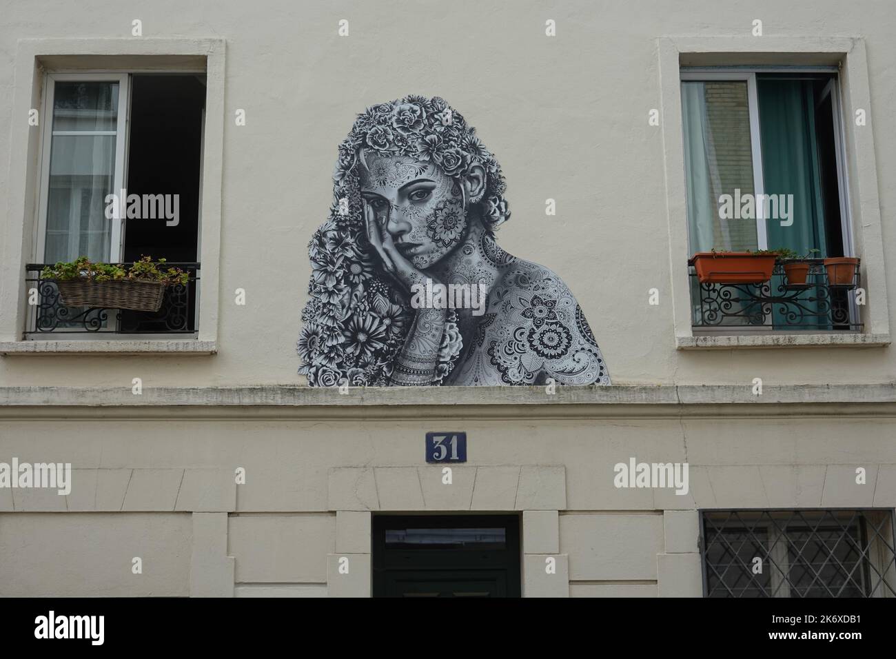Paris, Butte aux Cailles, Street Art // Paris, Butte aux Cailles ...
