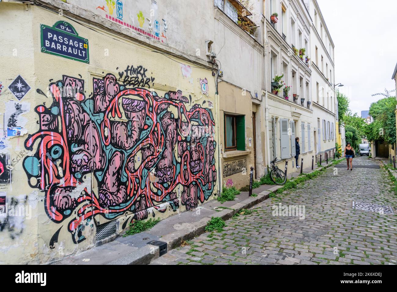 Paris, Butte aux Cailles, Street Art // Paris, Butte aux Cailles ...