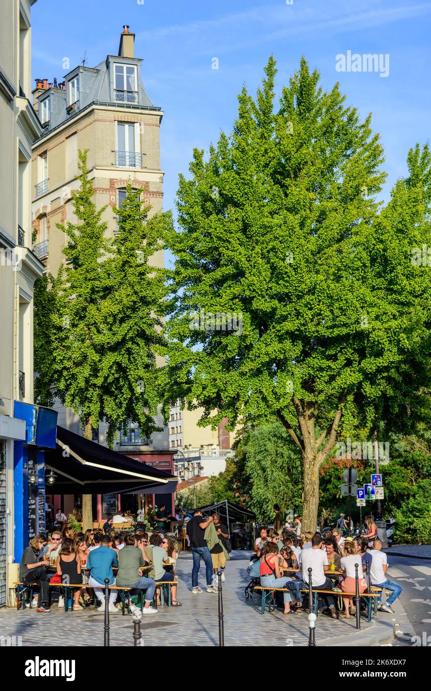 Paris, Belleville // Paris Belleville Stock Photo - Alamy