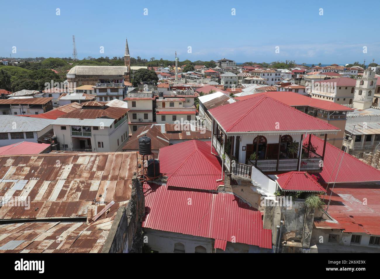 STONE TOWN ZANZIBAR TANZANIA Stock Photo - Alamy