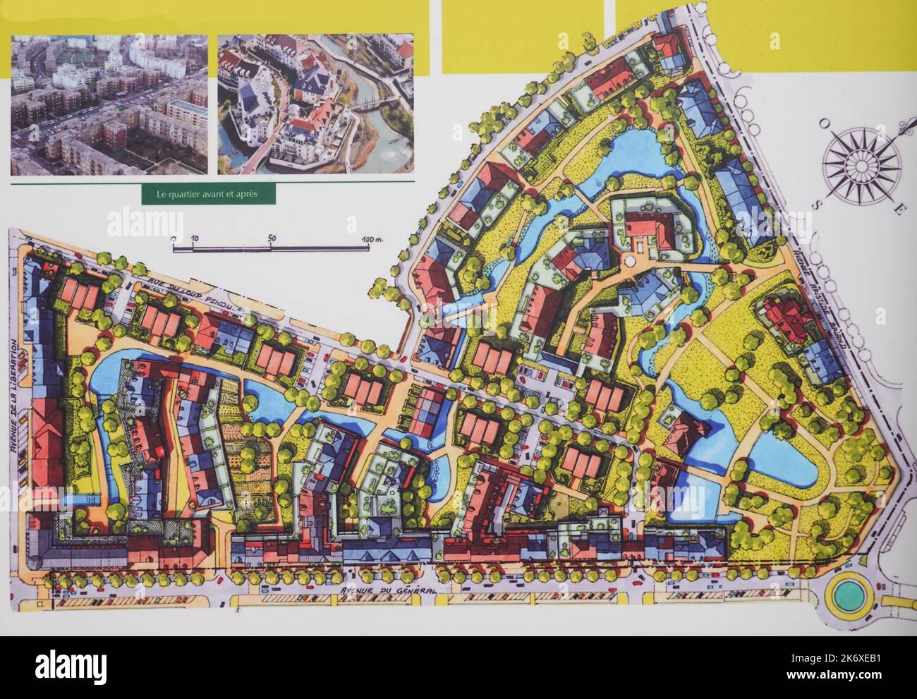 Stadtplan architektur hi-res stock photography and images - Alamy