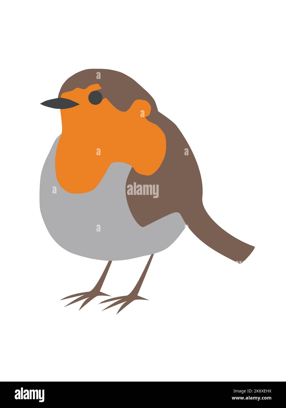Robin wallpaper Cut Out Stock Images & Pictures - Alamy
