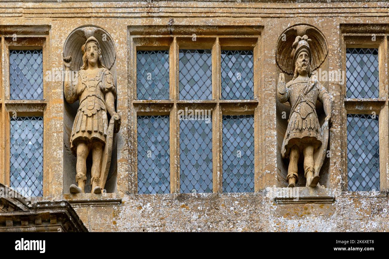 2 Statues of the Nine Worthies in niches on the piers of the Long ...
