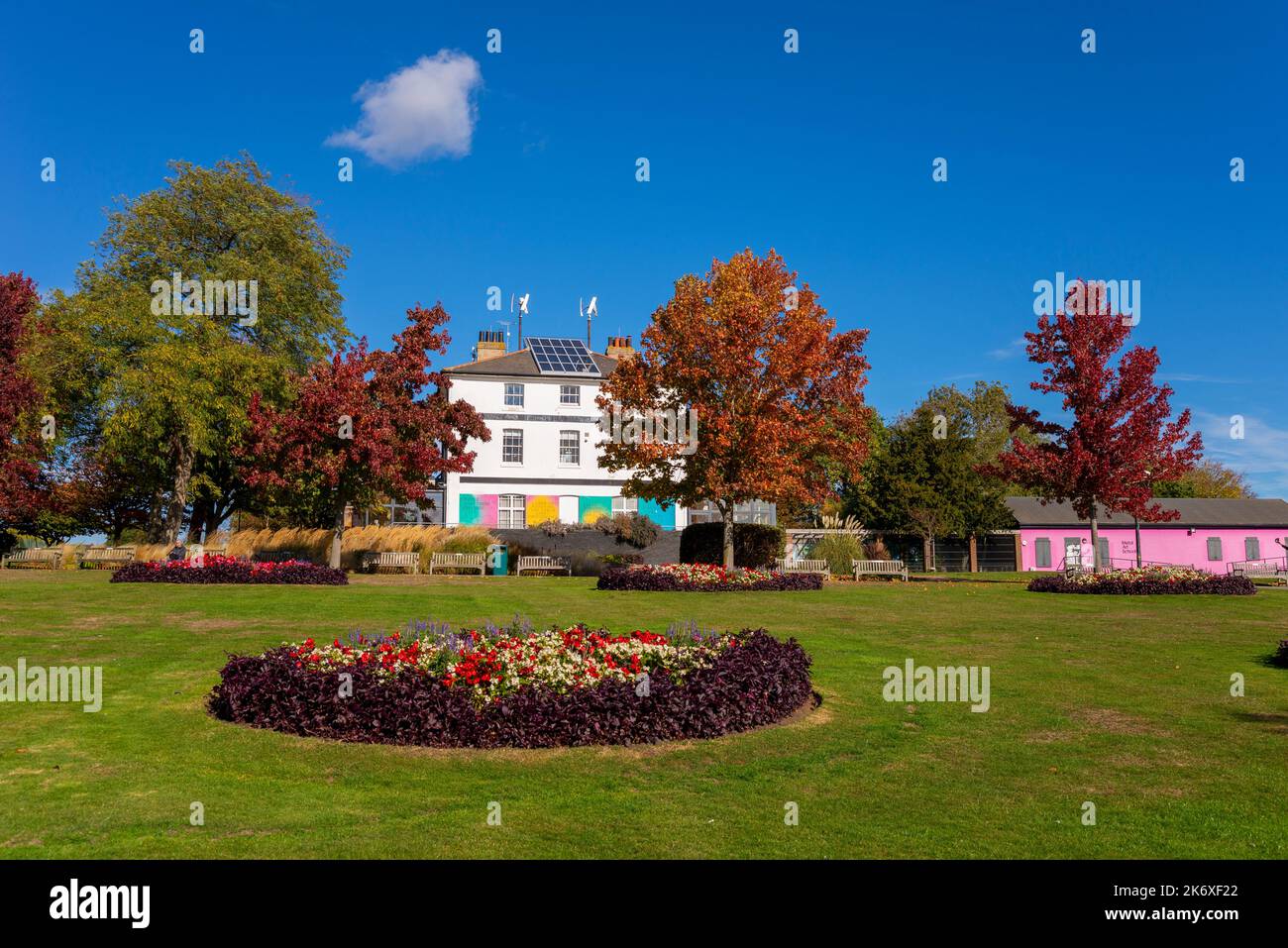 Chalkwell Hall in Chalkwell Park, Westcliff on Sea, Southend on Sea ...