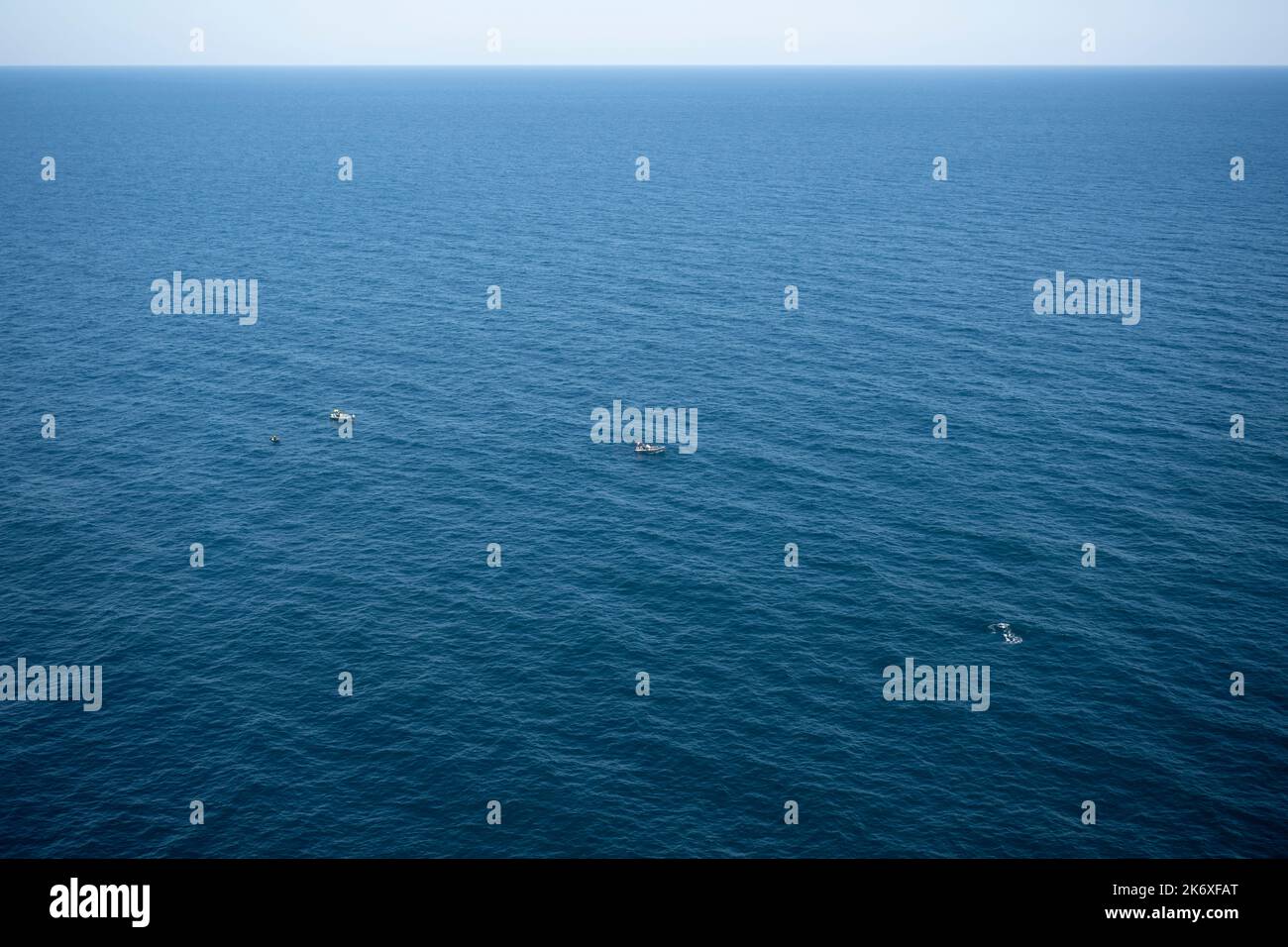 SpaceX fast boat teams are seen in the Atlantic Ocean as NASA, ESA ...