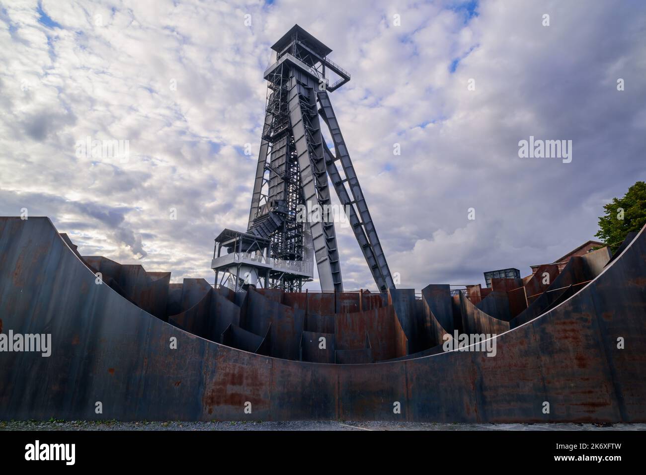 Belgien, Genk, C-Mine, Bergbaumuseum, 'Labyrinth', Gijs Van Vaerenbergh ...