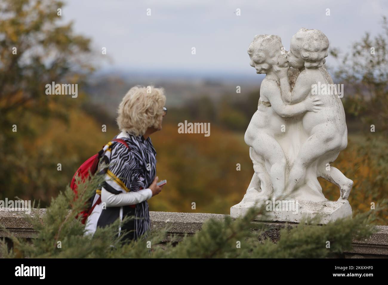 Rieder, Germany. 15th Oct, 2022. The putti stand strikingly in the ...