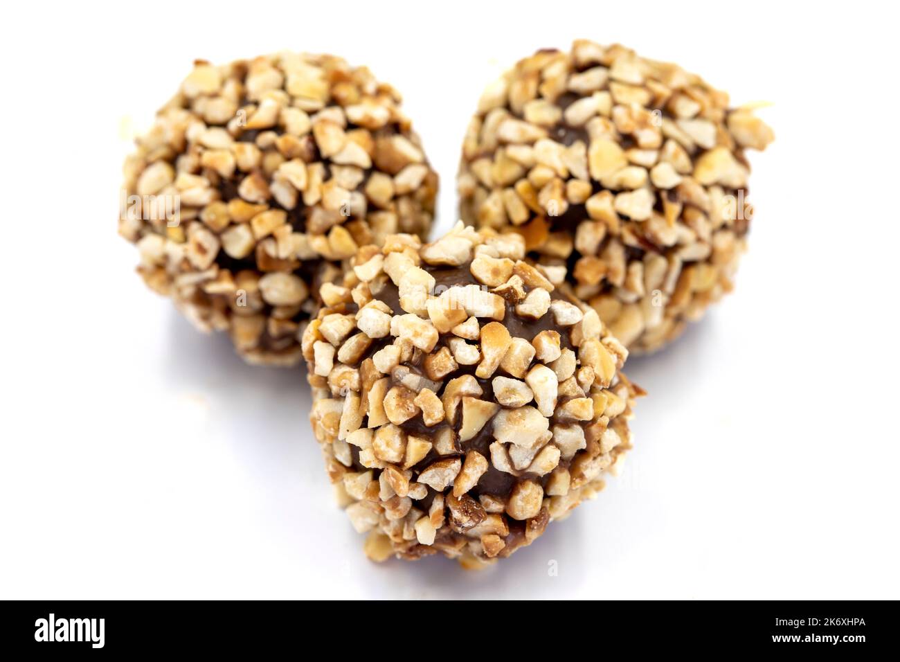 Hazelnut praline chocolate hi-res stock photography and images - Alamy