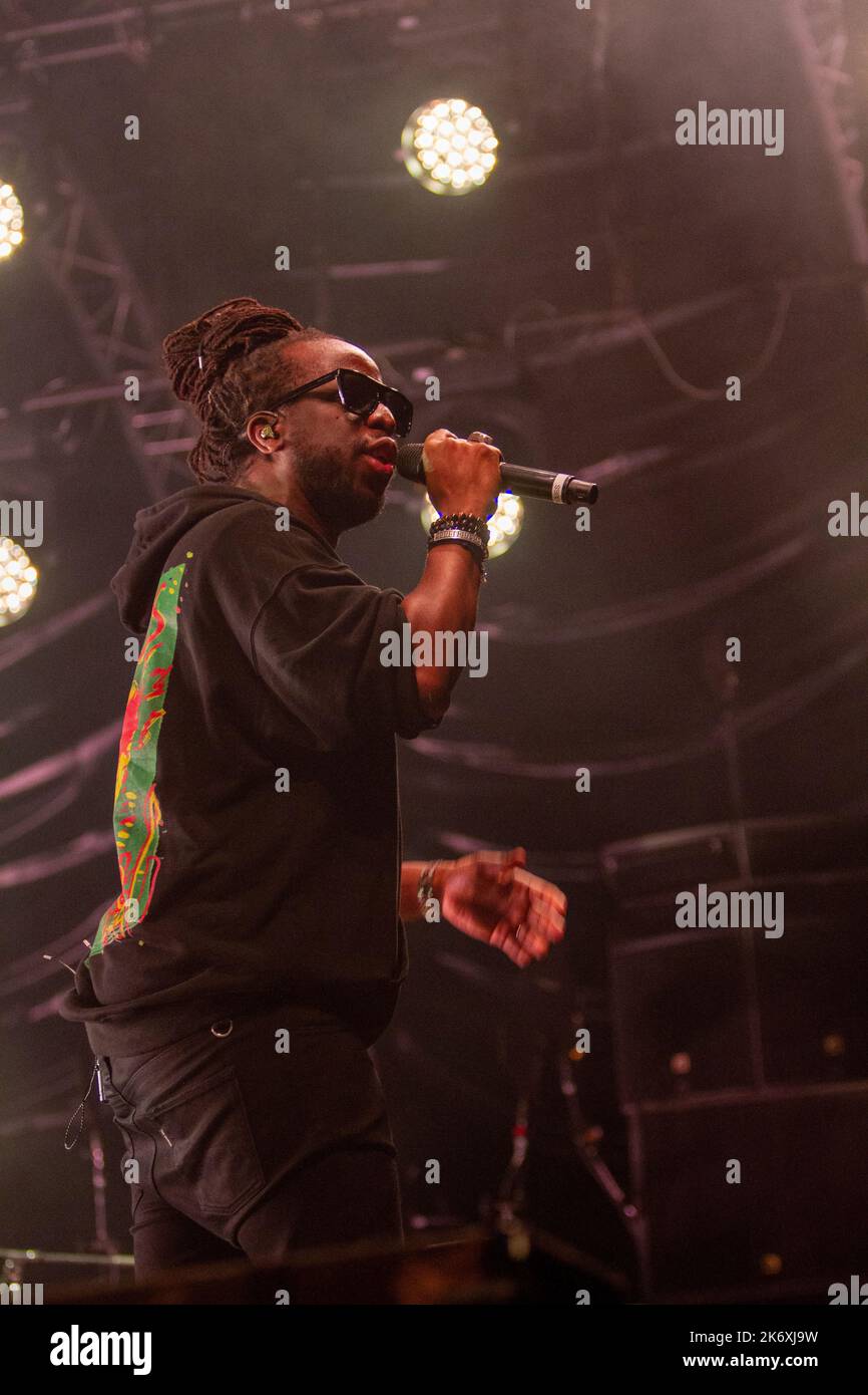Youssoupha in concert during Fiesta des suds 2022 in Marseille, France ...