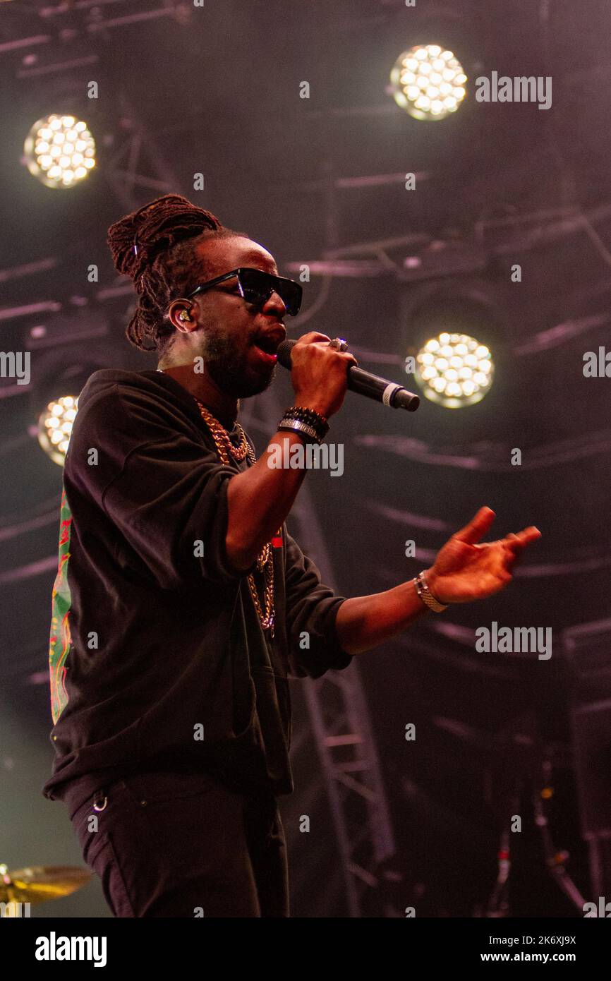 Youssoupha in concert during Fiesta des suds 2022 in Marseille, France ...