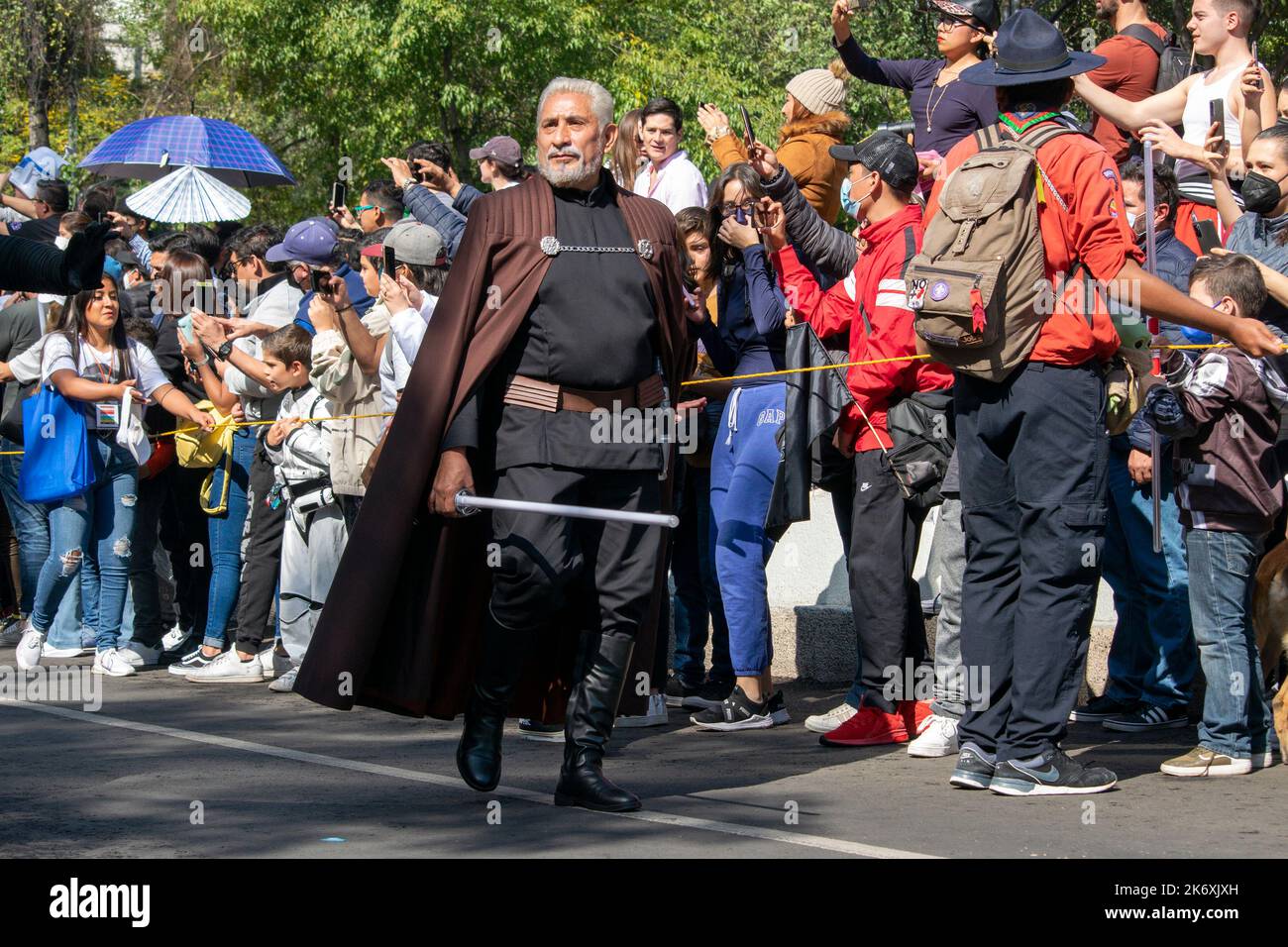 Members of the galactic empire (501st Legion Mexican Garrison), toured ...