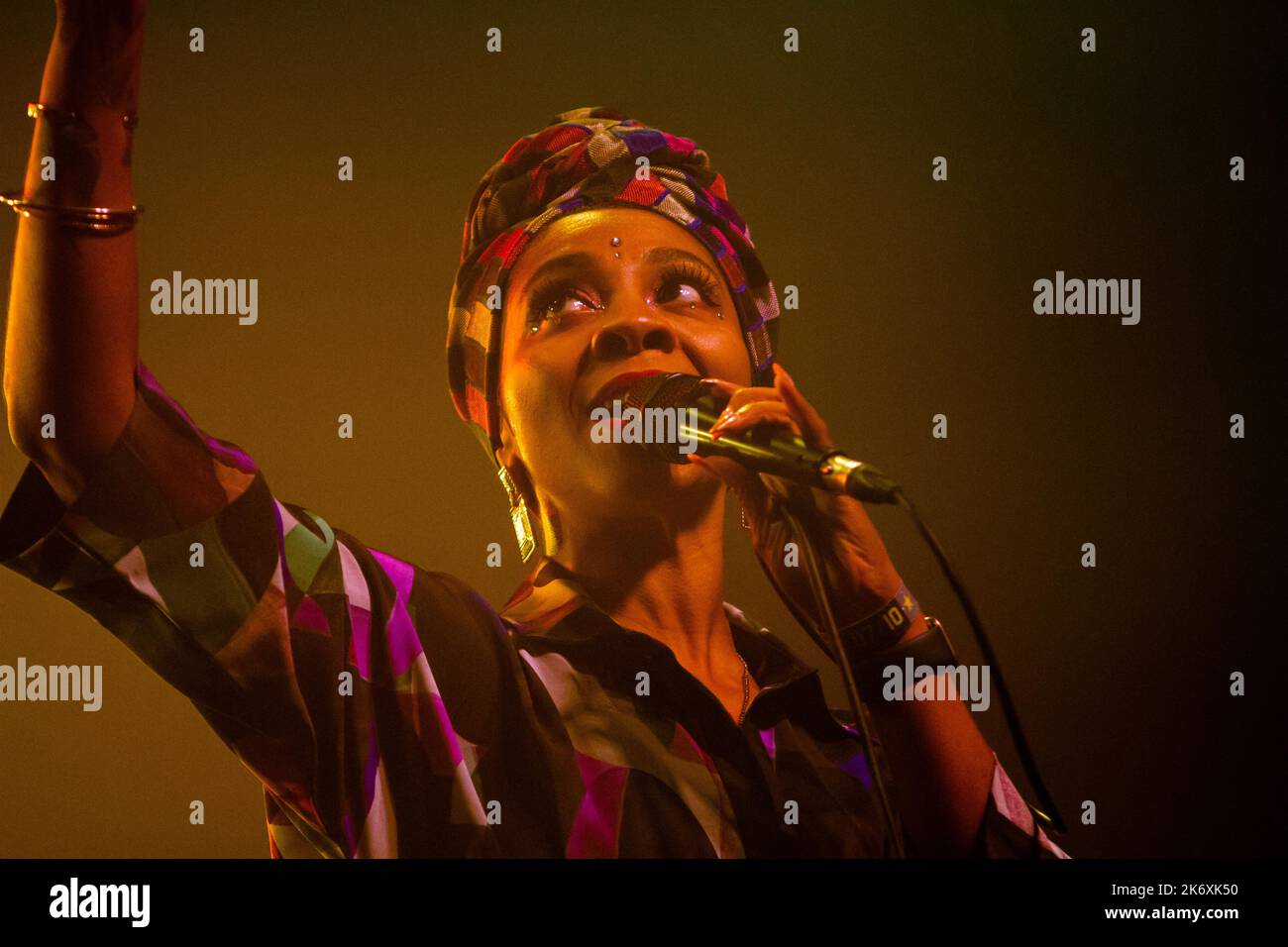 Hollie Cook in concert during Fiesta des suds 2022 in Marseille, France ...