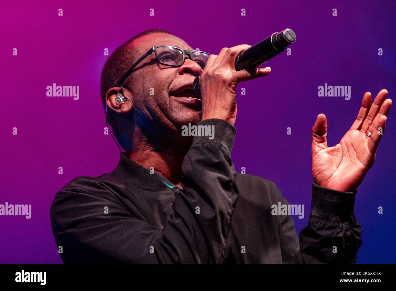 Youssou Ndour in concert during Fiesta des suds 2022 in Marseille ...